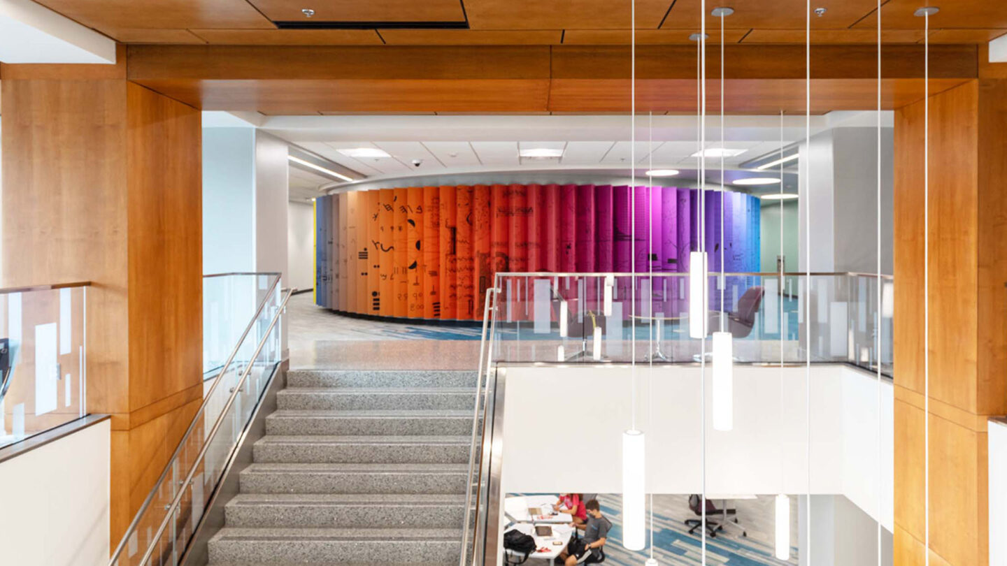 "Visualizing Information" Dimensional Mural - SEGD - Designers of ...