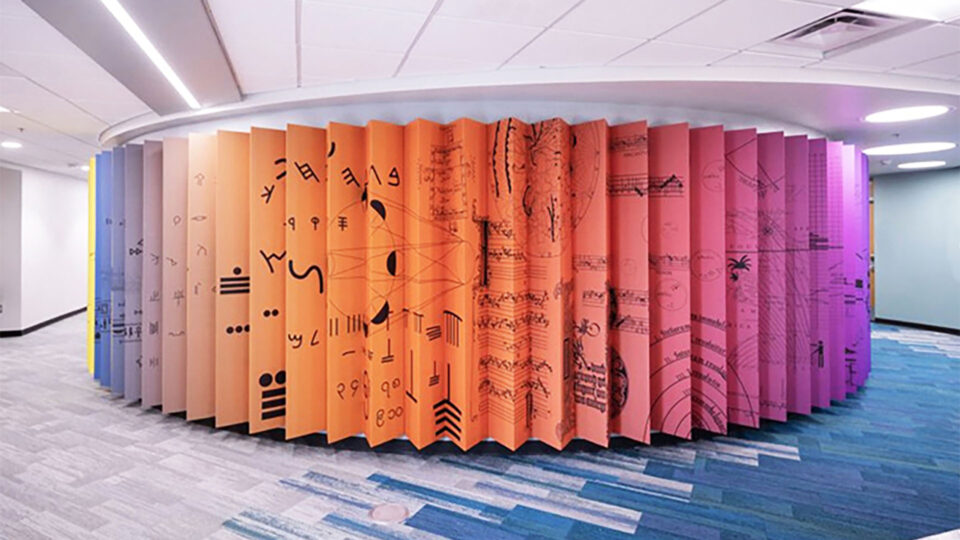 "Visualizing Information" Dimensional Mural - SEGD - Designers of ...