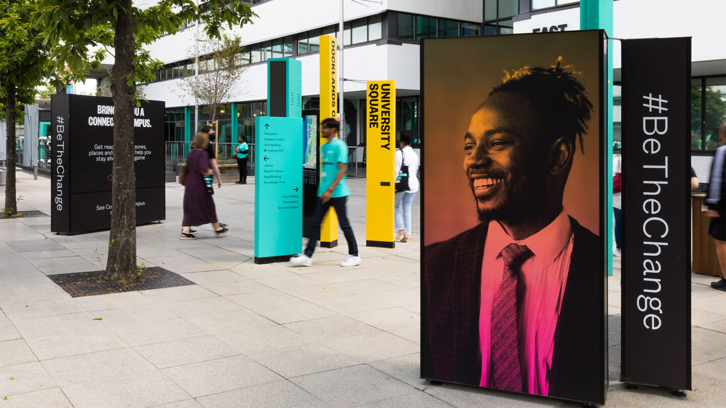 The University of East London - Placemaking Masterplan, Wayfinding Strategy and Design - SEGD ...