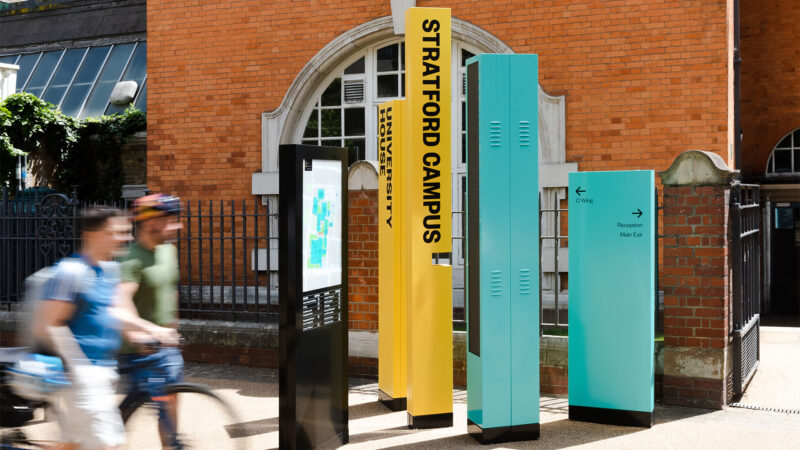 The University of East London - Placemaking Masterplan, Wayfinding ...