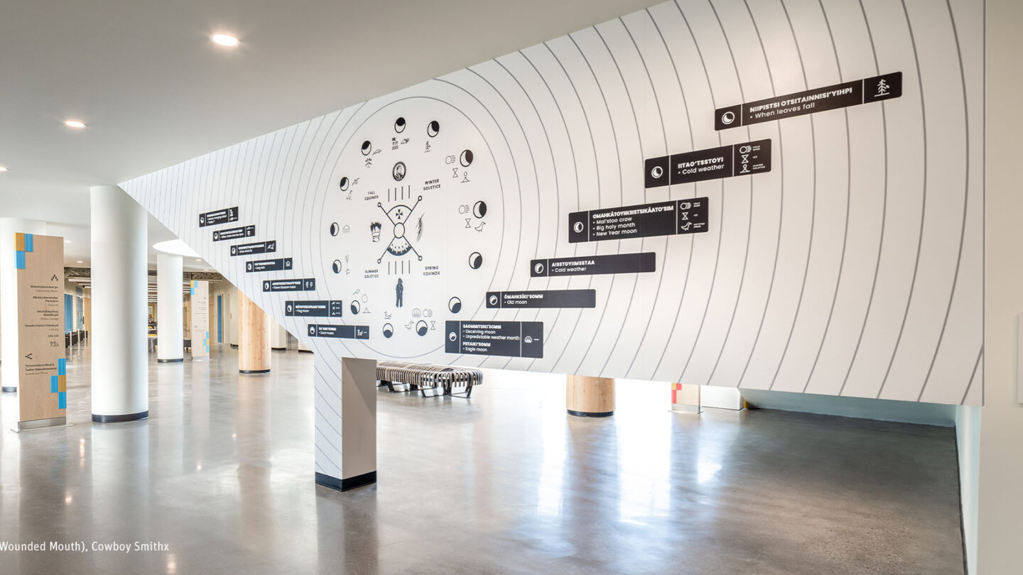 Mi'kai'sto Red Crow Community College - SEGD - Designers of Experiences
