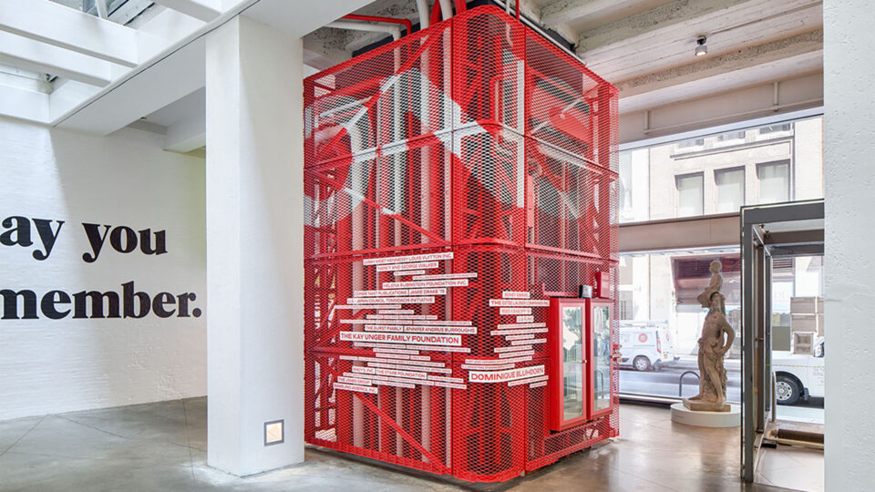 Parsons School of Design Donor Wall - SEGD - Designers of Experiences