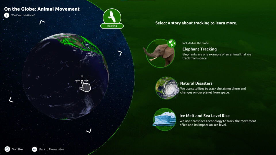 Connected Planet Interactive Globe - SEGD - Designers of Experiences