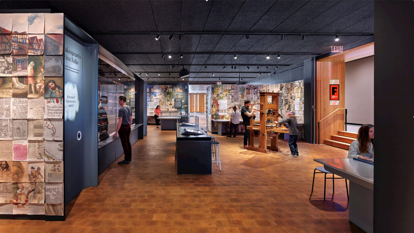 Folger Shakespeare Library Museum - SEGD - Designers of Experiences